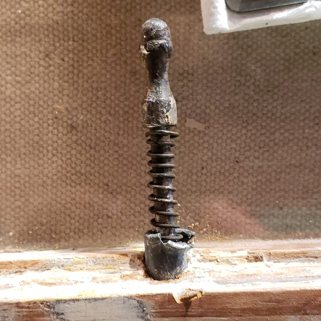 Removing and Replacing Sash Spring Bolts - Just Another House