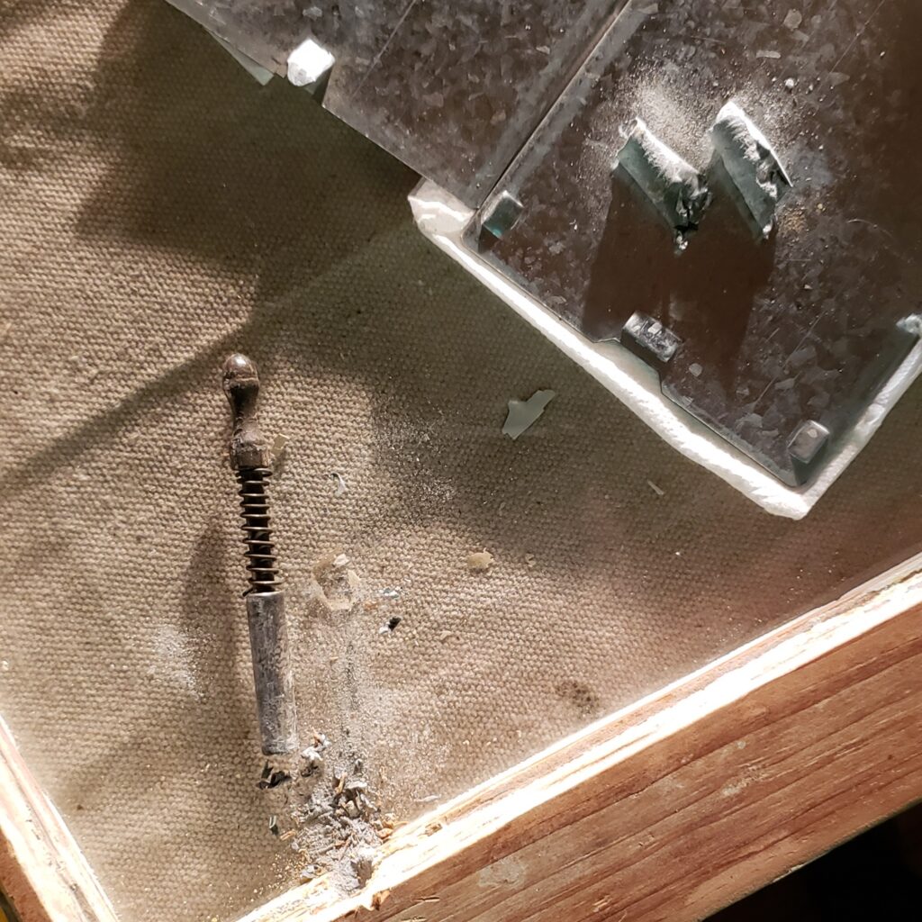 Removing and Replacing Sash Spring Bolts - Just Another House